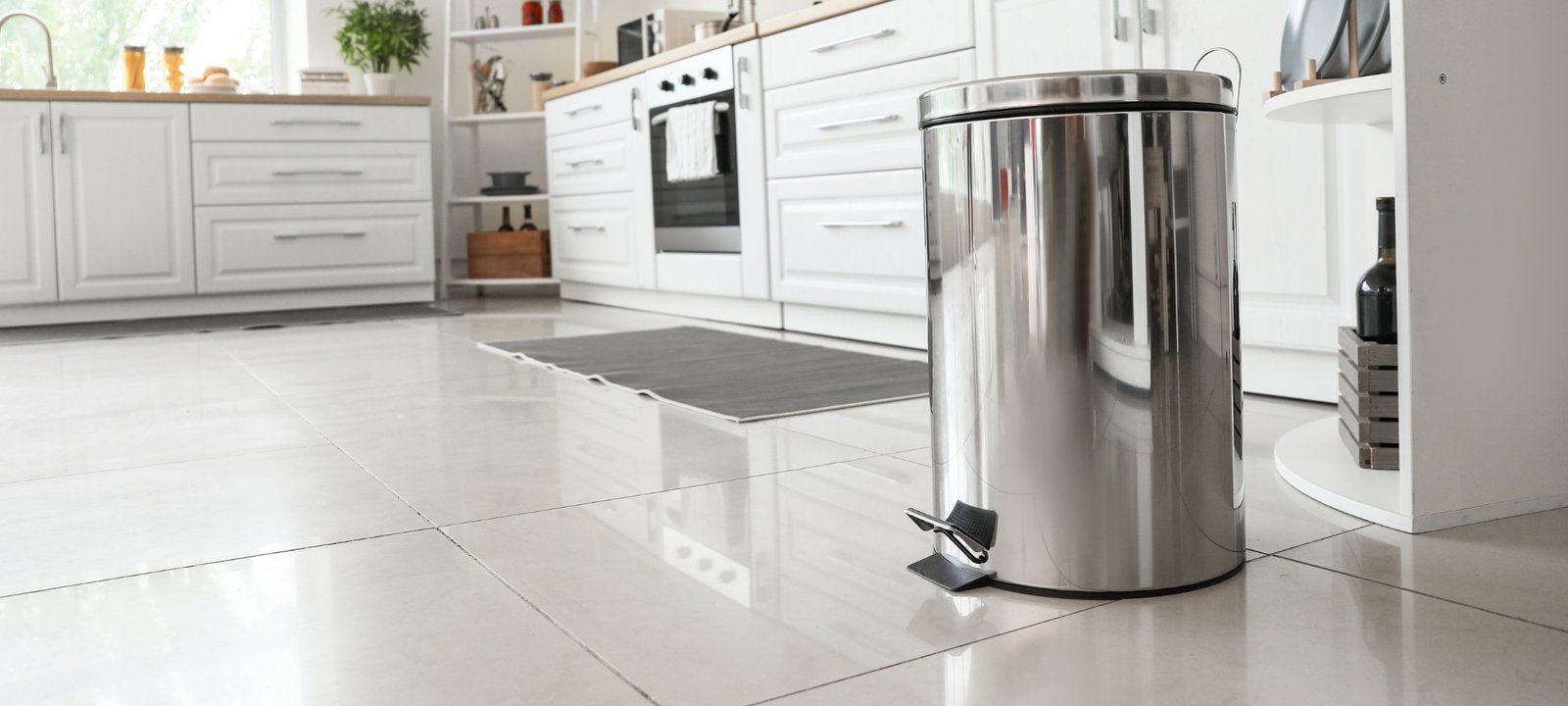 How to Hide Trash Cans in the Kitchen - Carolina Girl Cooks
