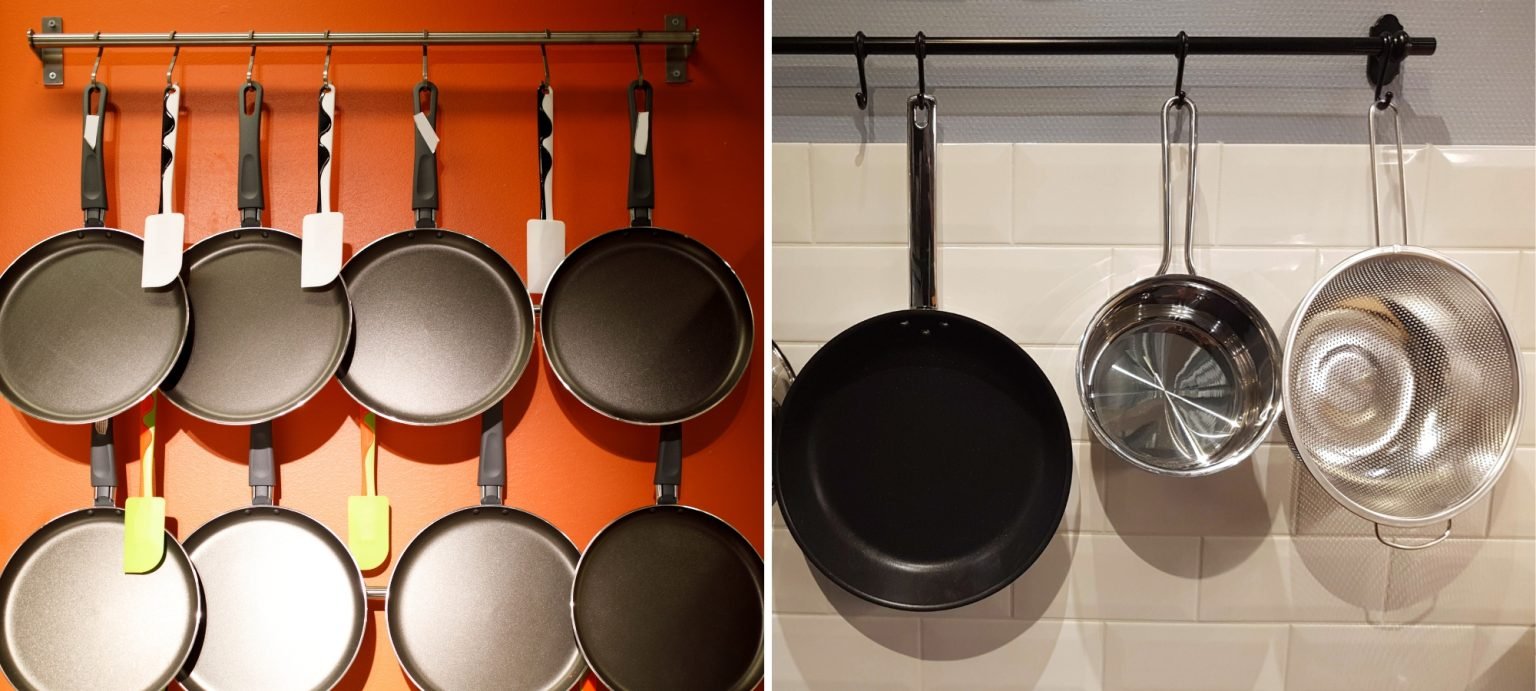 How to Store Pots and Pans in a Small Kitchen - Carolina Girl Cooks