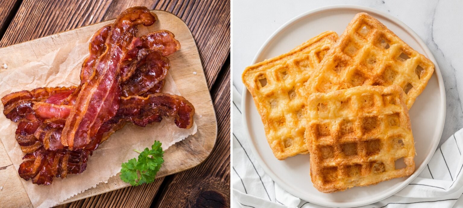 Bacon Stuffed Corn Cakes - Carolina Girl Cooks